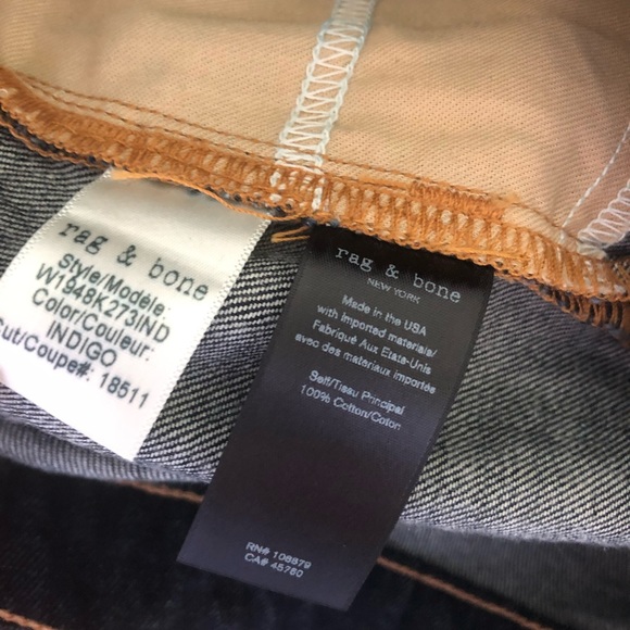 rag & bone | Shorts | Rag Bone Ellie Indigo Denim Short | Poshmark